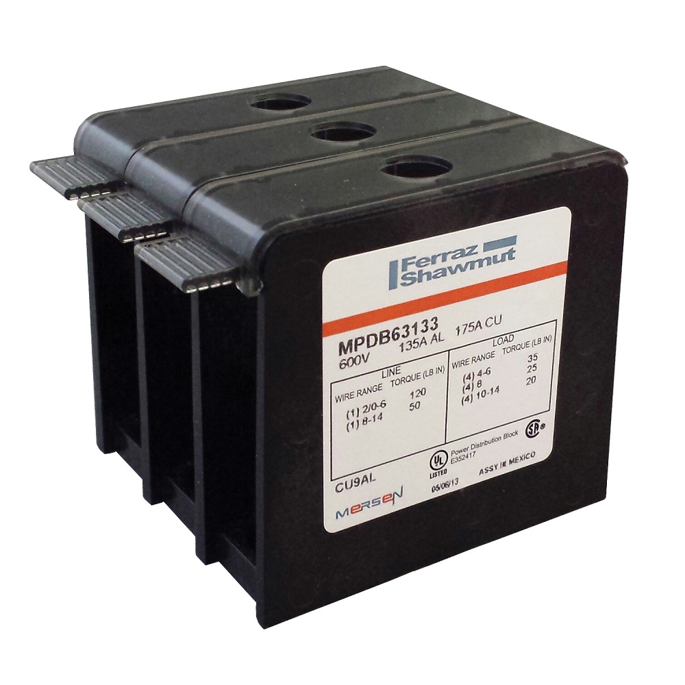Mersen MPDB63163 Power Distribution Block