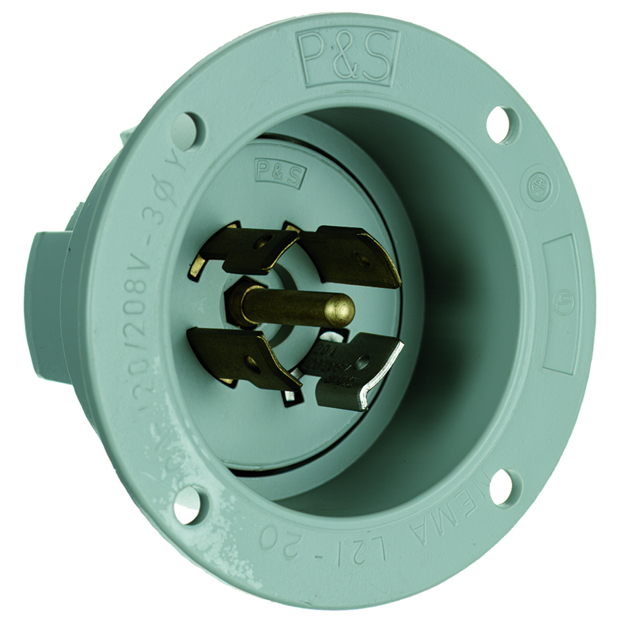 Legrand-Pass & Seymour L2120-FI Turnlok Locking Flanged Inlet