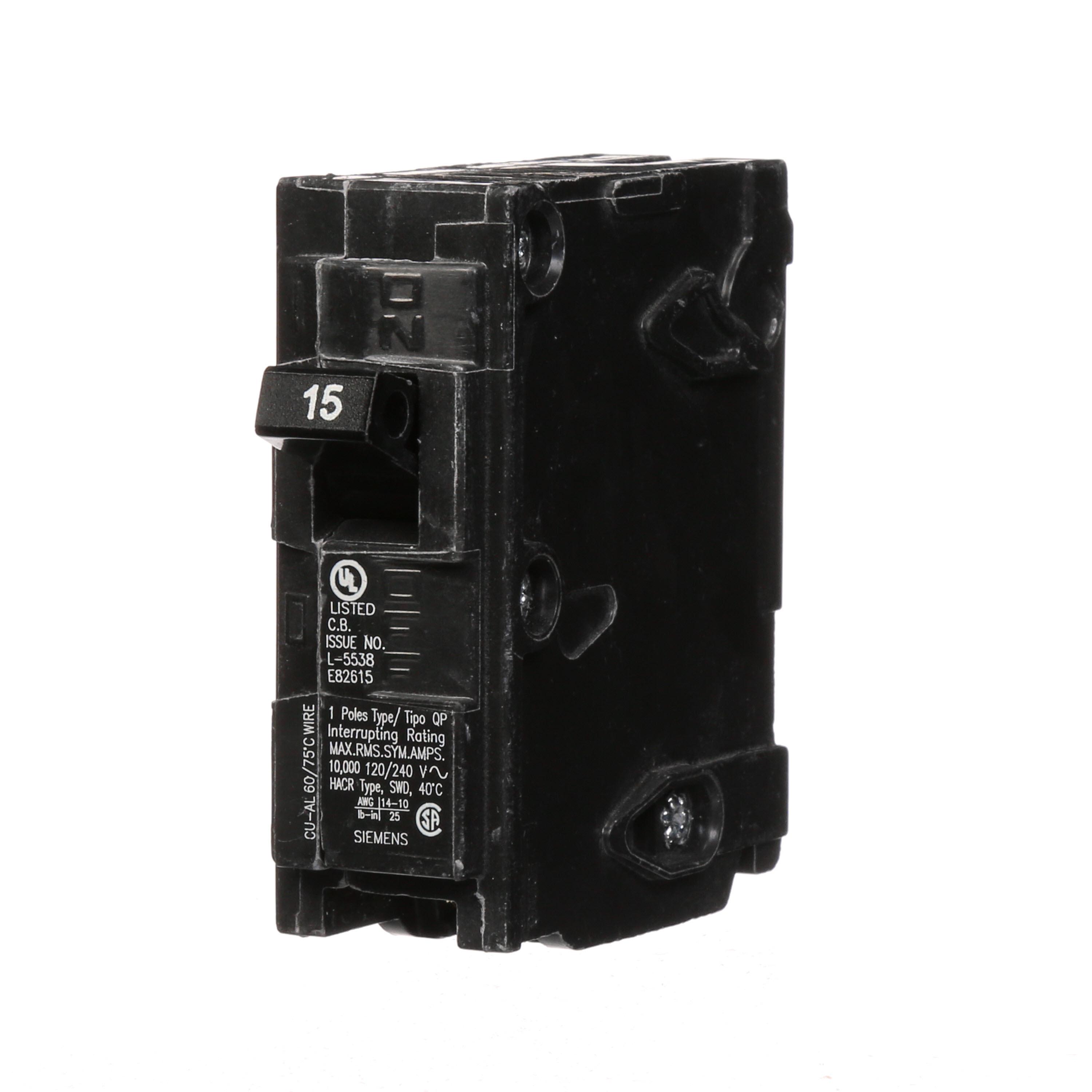 Siemens Q115 Molded Case Circuit Breaker