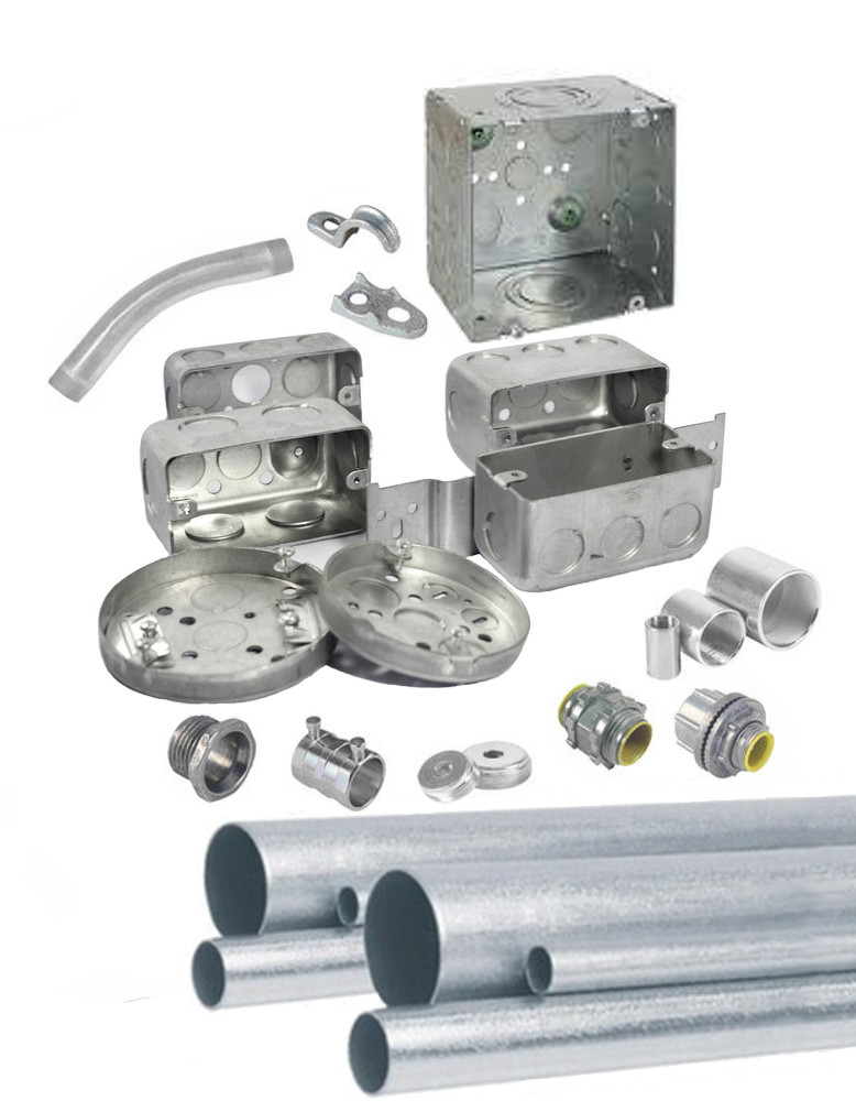 Conduit, Fittings, Boxes